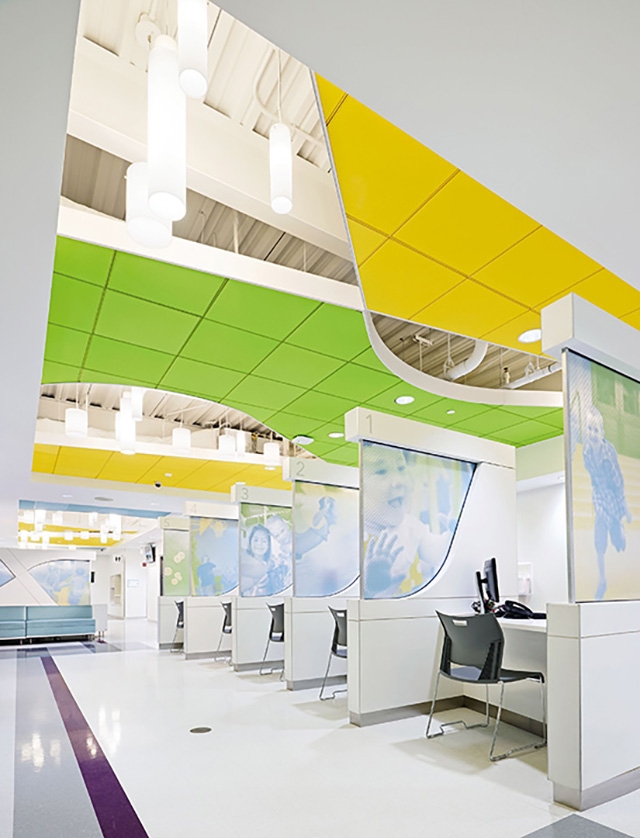 Plafón Modular TextuRey® de Panel Rey