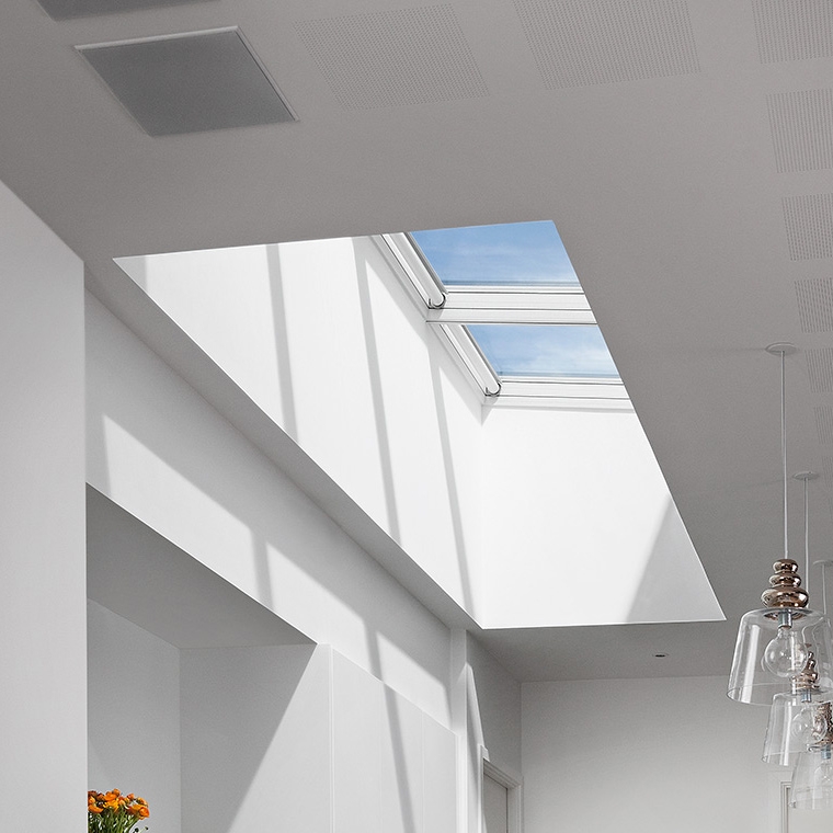 Modular Skylights – Wall-mounted Longlight 5-45° from VELUX Commercial