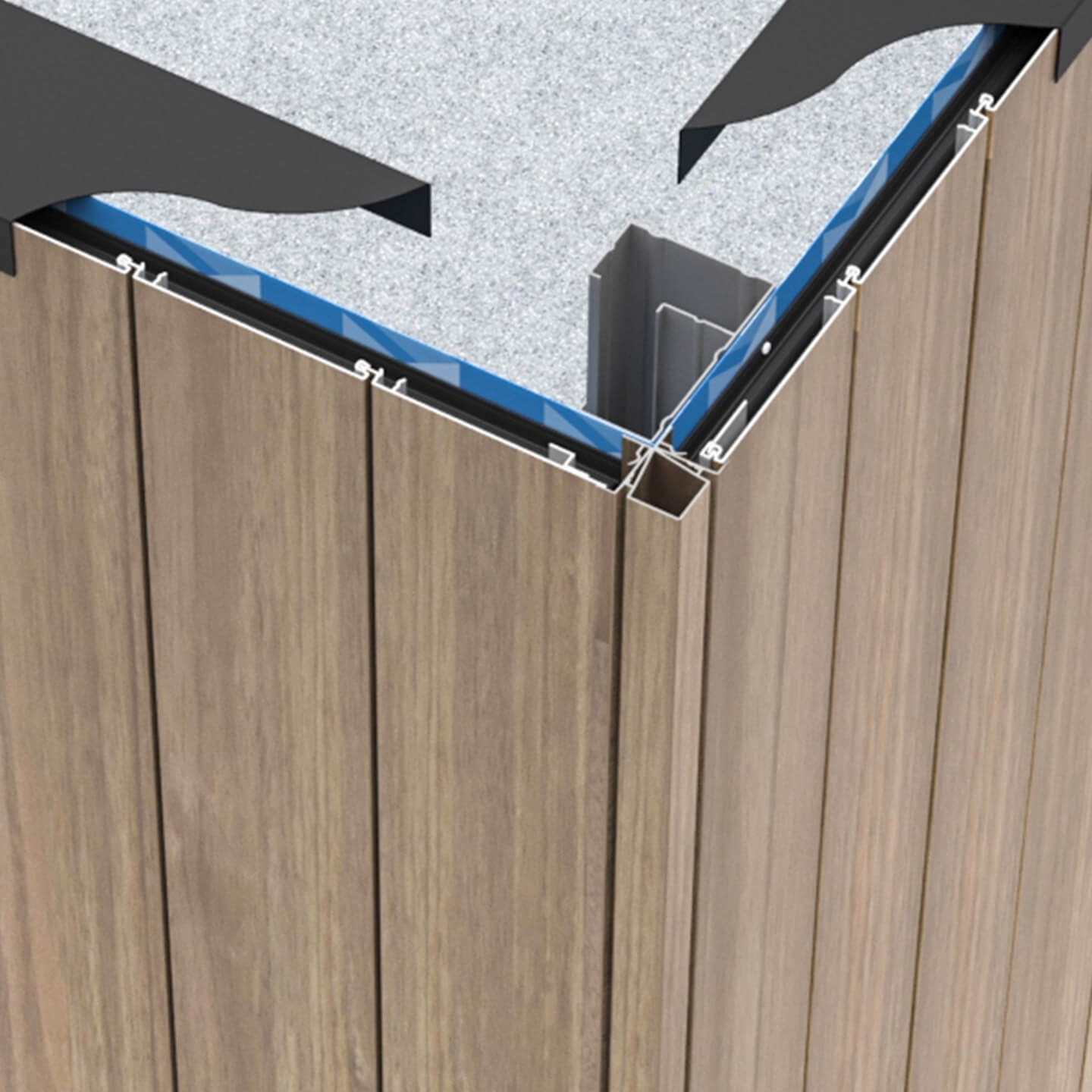Aluminium Click-on Cladding from Sculptform