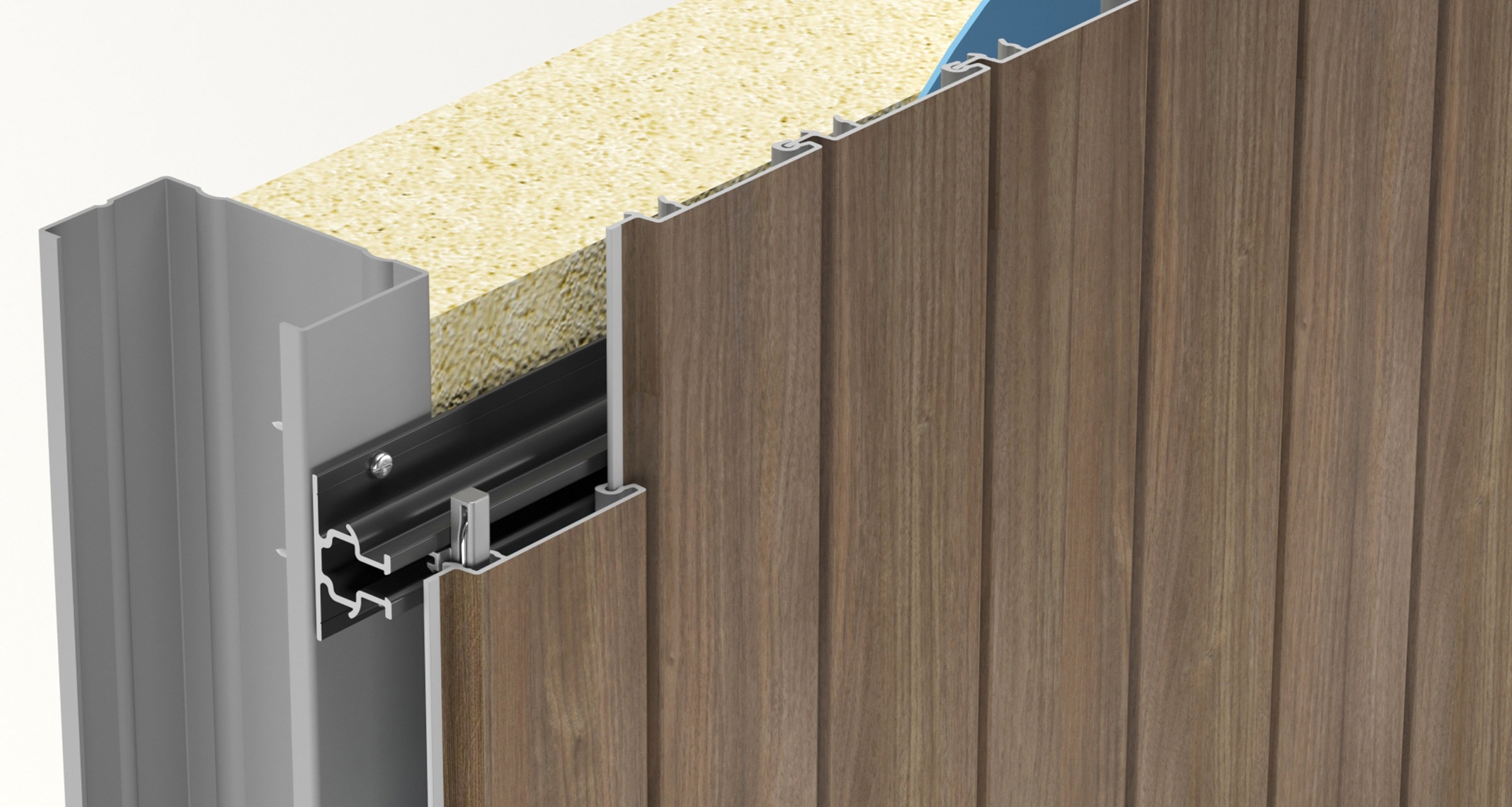 Aluminium Click-on Cladding from Sculptform