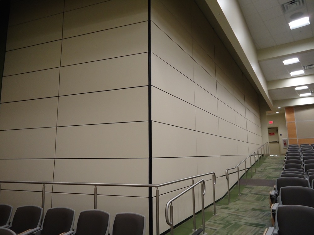 Retractable Walls - Stepped & Sloped Spaces from Skyfold