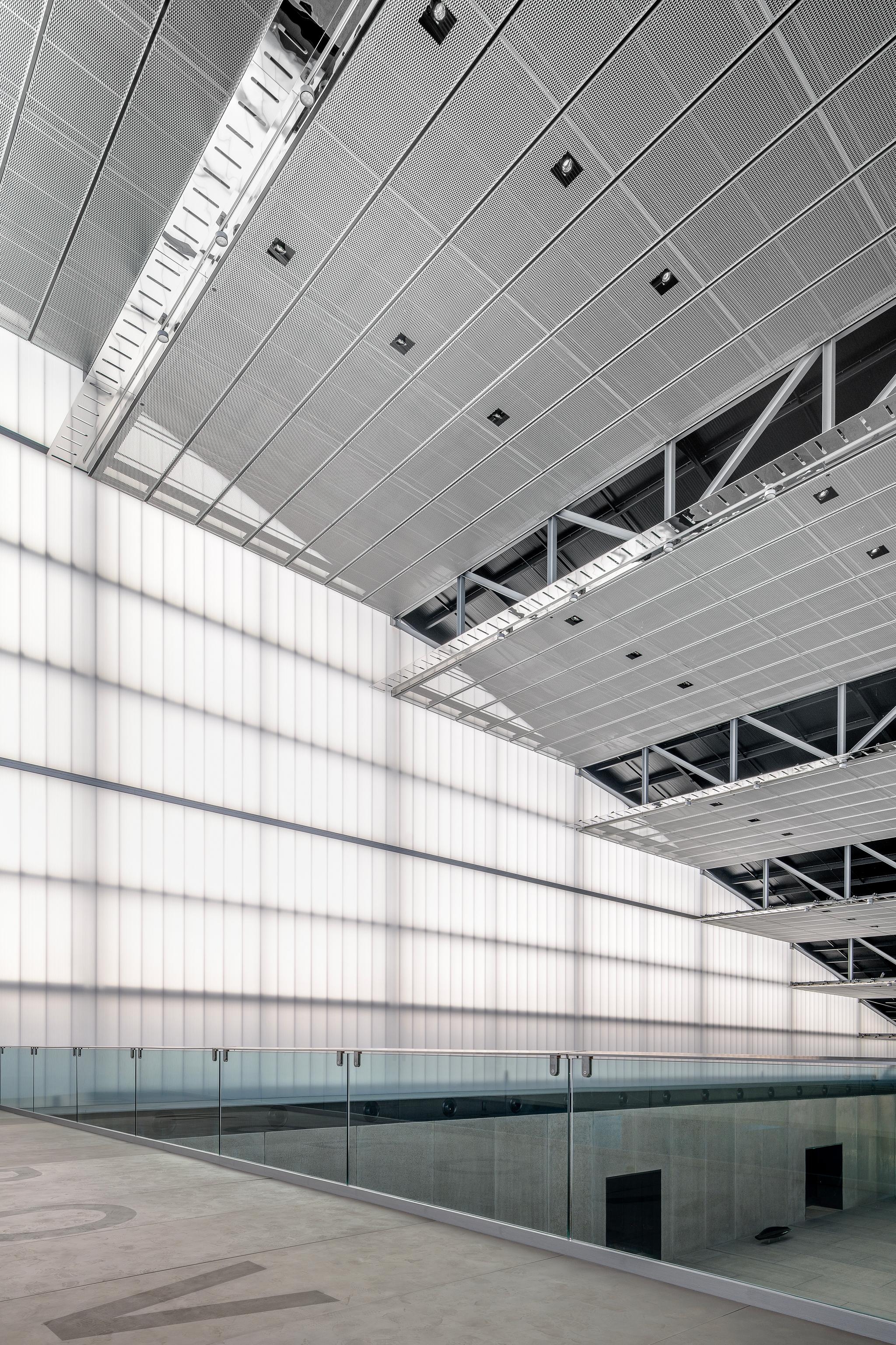 Translucent Building Elements in Dangrove Art Space from Rodeca