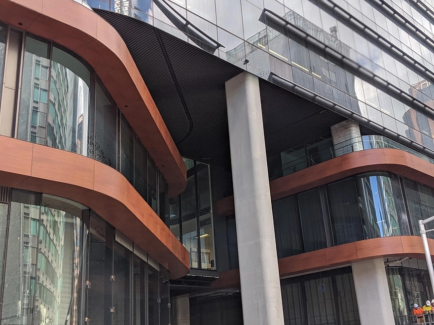 DecoPanel in Channel Nine Building from DECO Australia