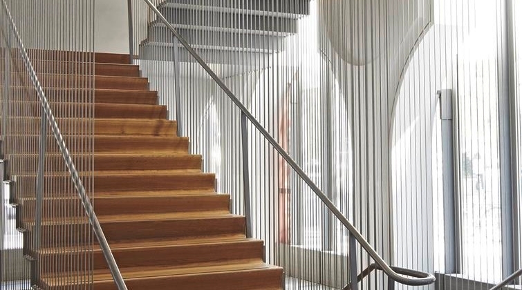 Cable Railing in NY Museum of Art and Design from Jakob