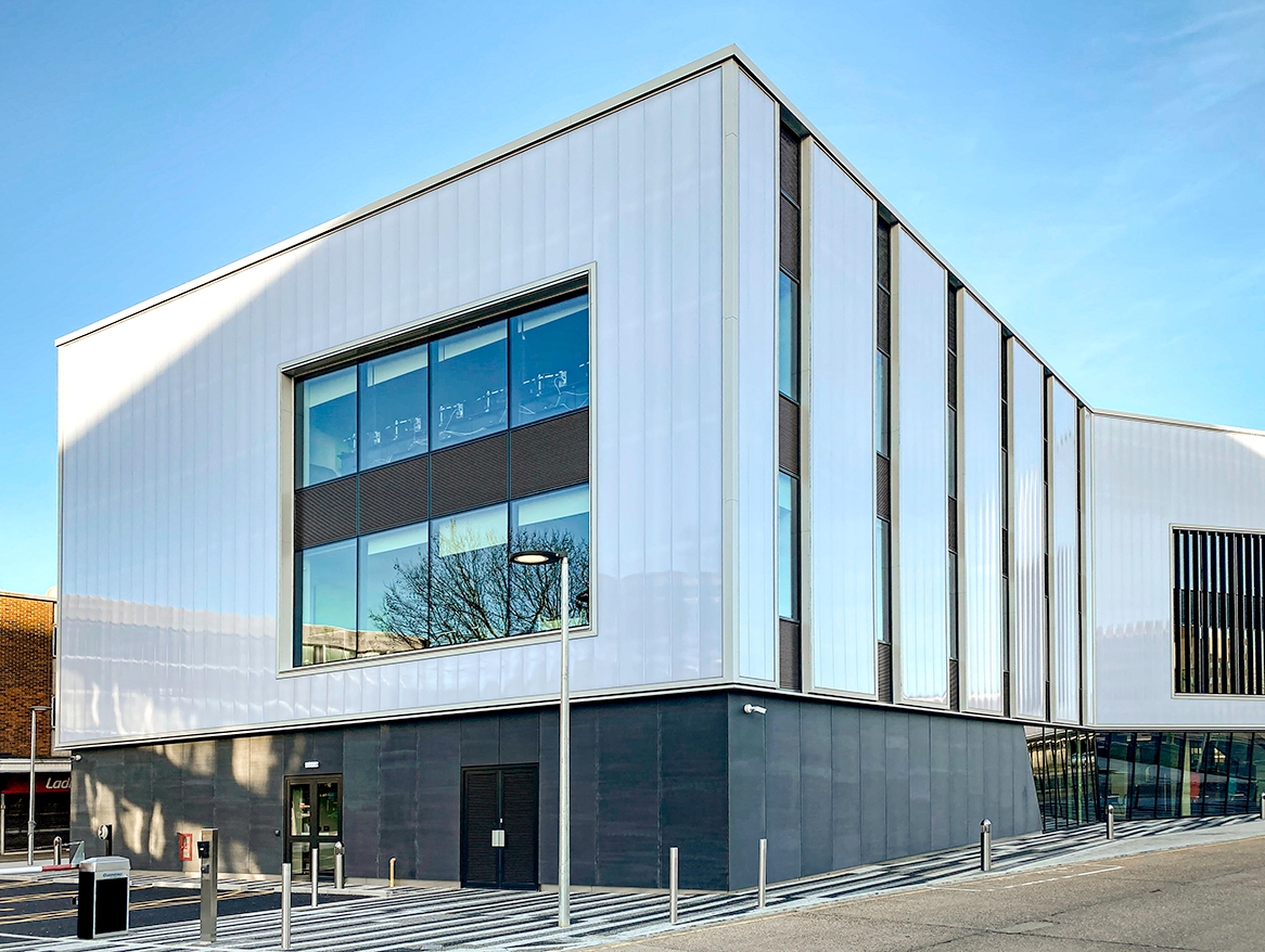 Translucent Building Elements in Basildon Campus from Rodeca