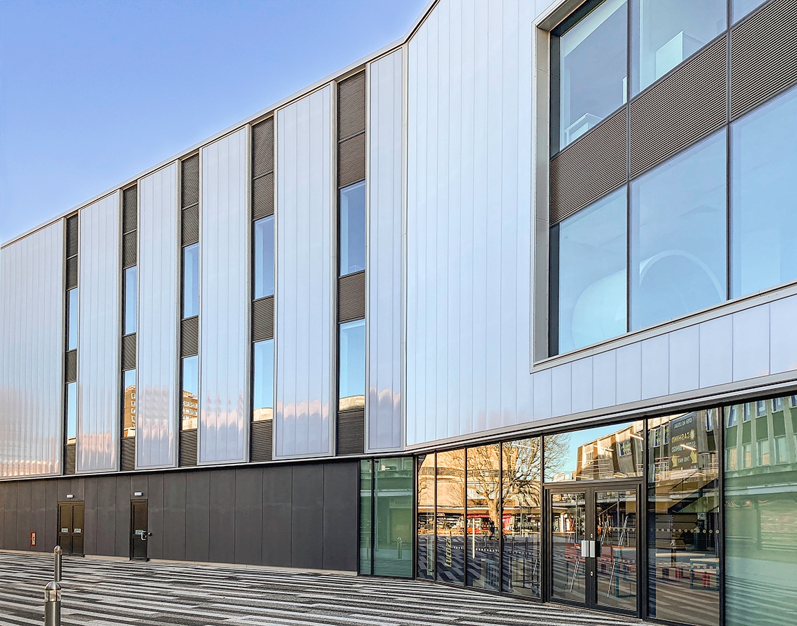 Translucent Building Elements in Basildon Campus from Rodeca