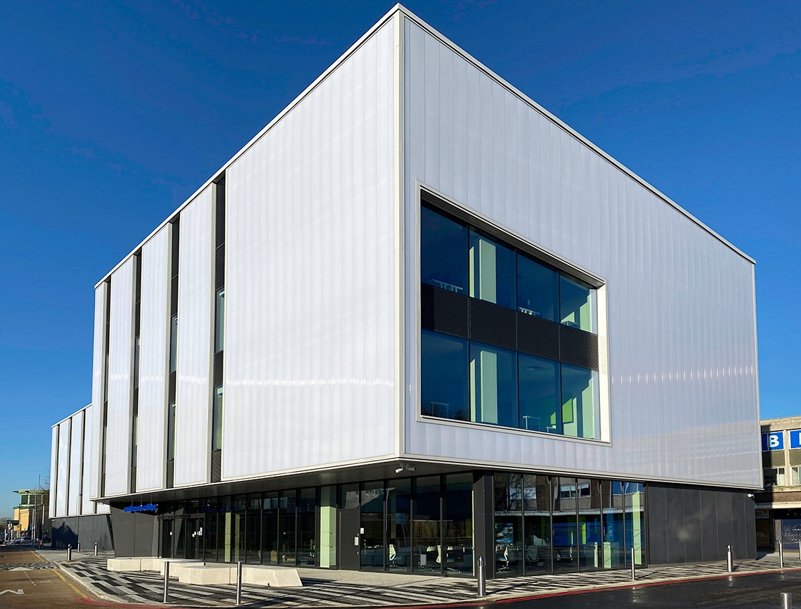 Translucent Building Elements in Basildon Campus from Rodeca