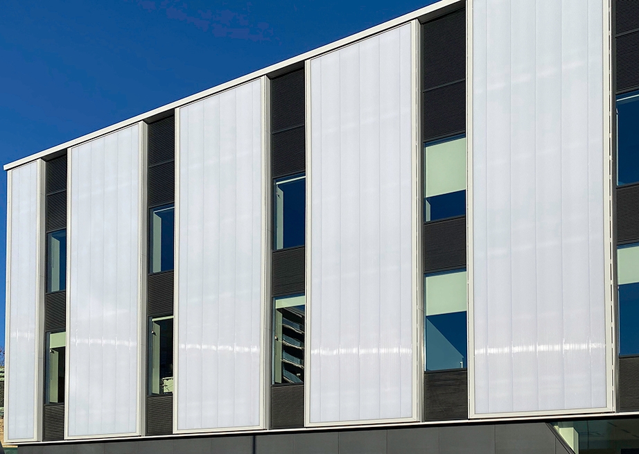 Translucent Building Elements in Basildon Campus from Rodeca