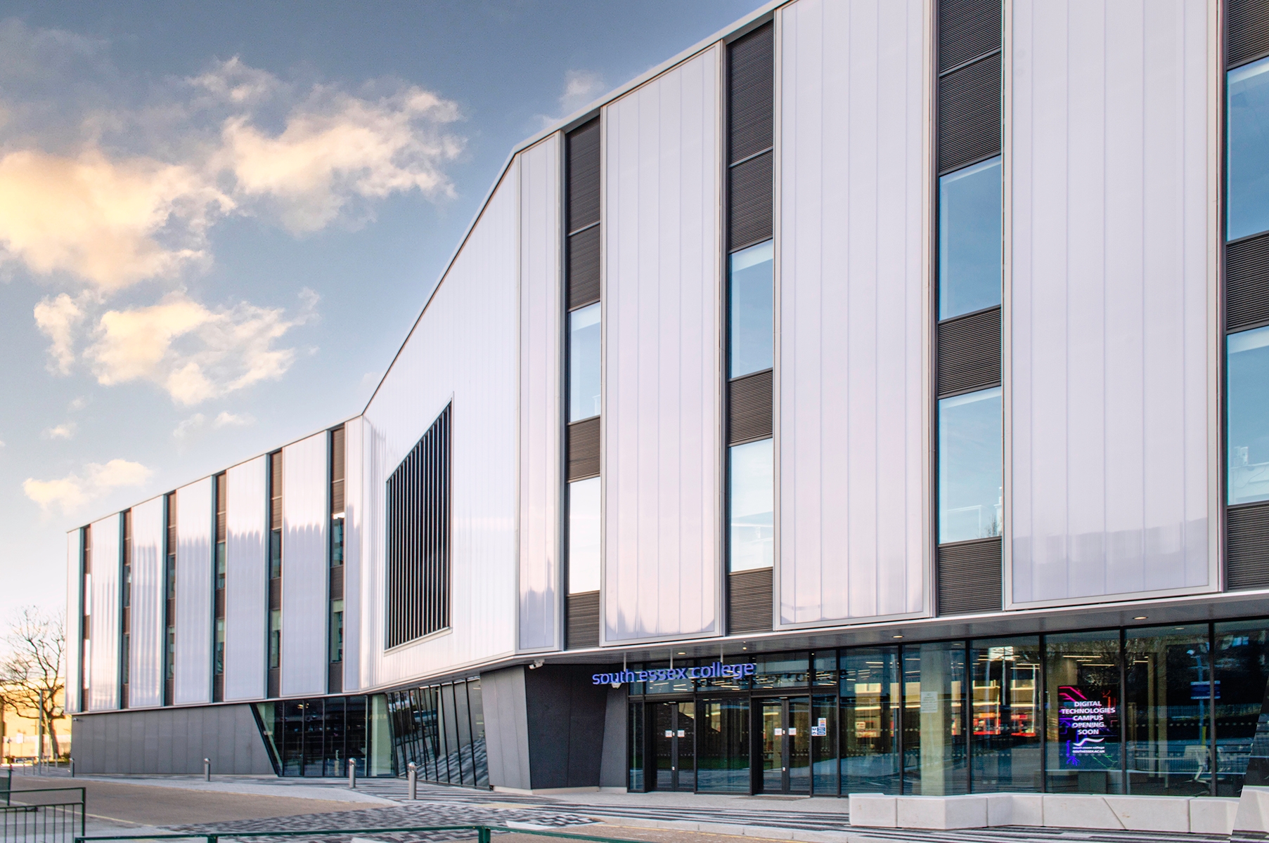 Translucent Building Elements in Basildon Campus from Rodeca