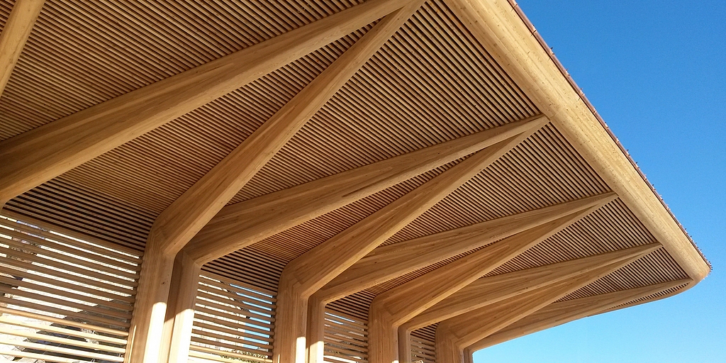 Free Form Structures for Wood Projects from Blumer Lehmann