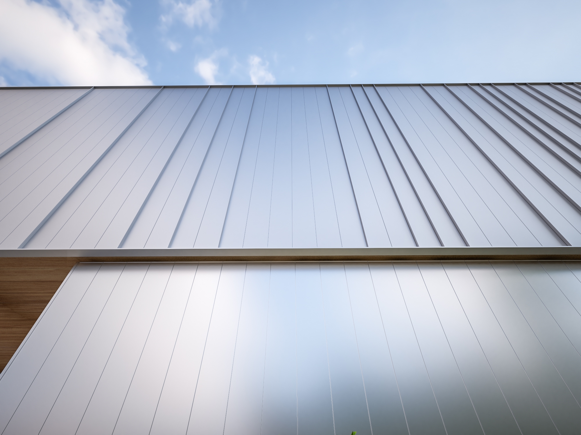 Aluminium Click-on Cladding from Sculptform