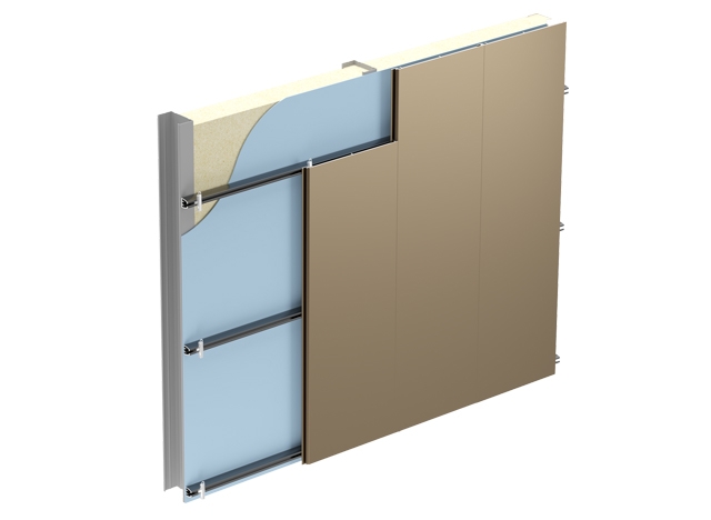 Aluminium Click-on Cladding from Sculptform