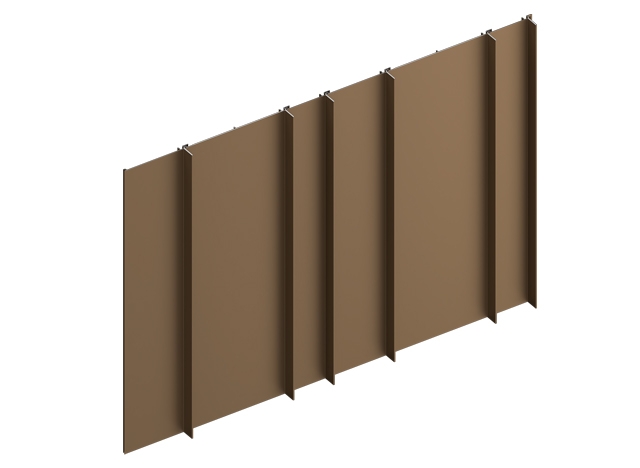 Aluminium Click-on Cladding from Sculptform