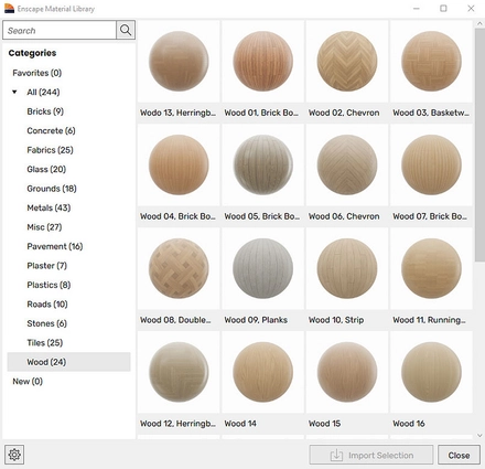 Best Practices: Enscape Material Library from Chaos