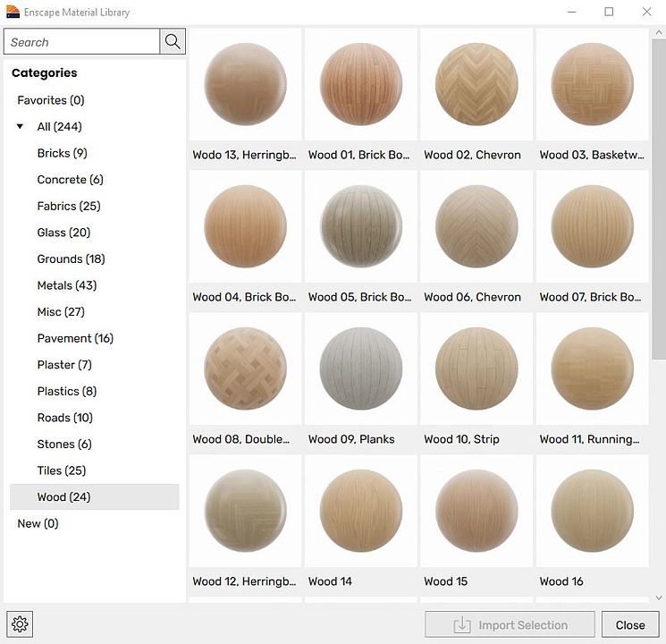 Best Practices: Enscape Material Library from Chaos