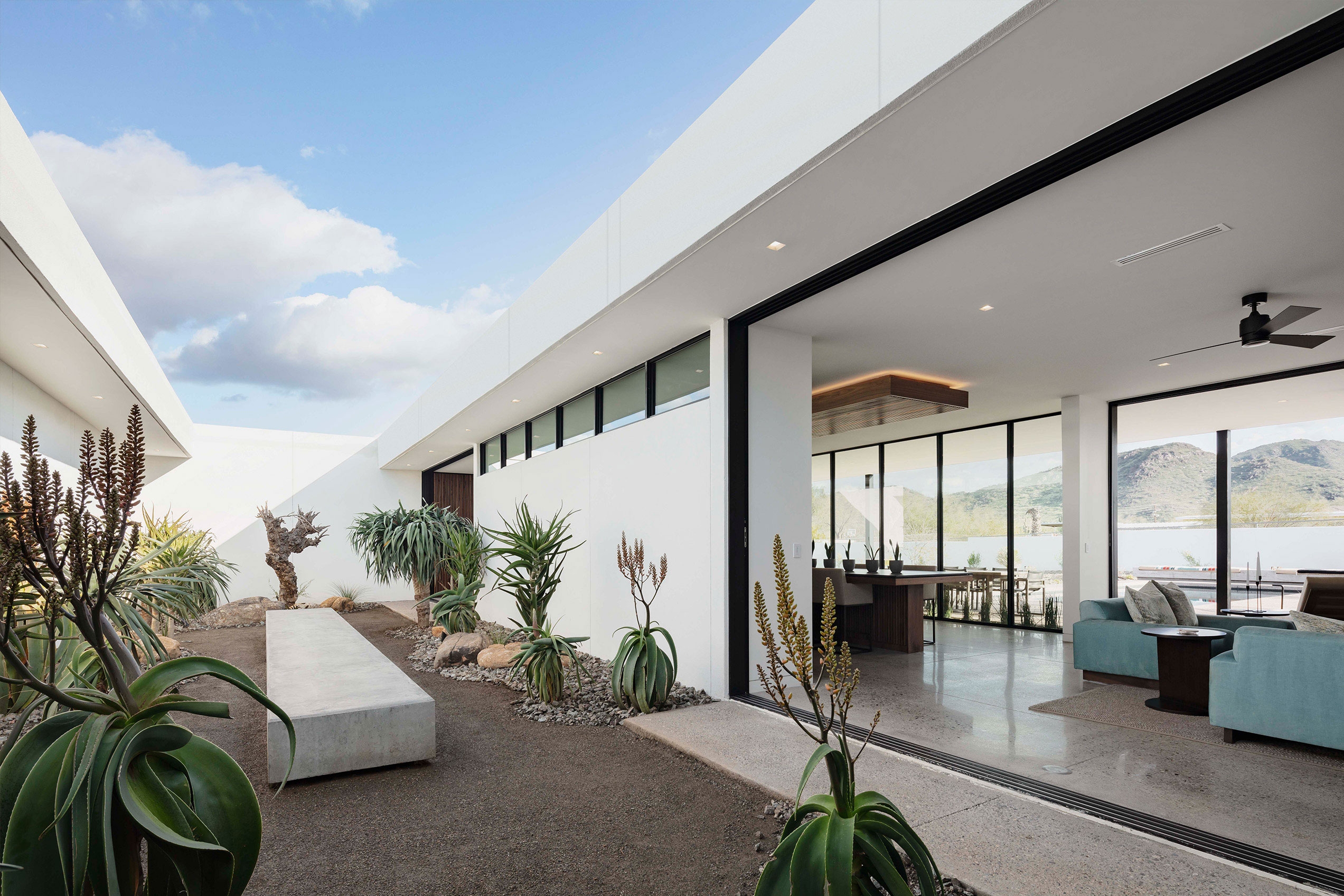 Doors and Windows in Phoenix Residence from Western Window Systems