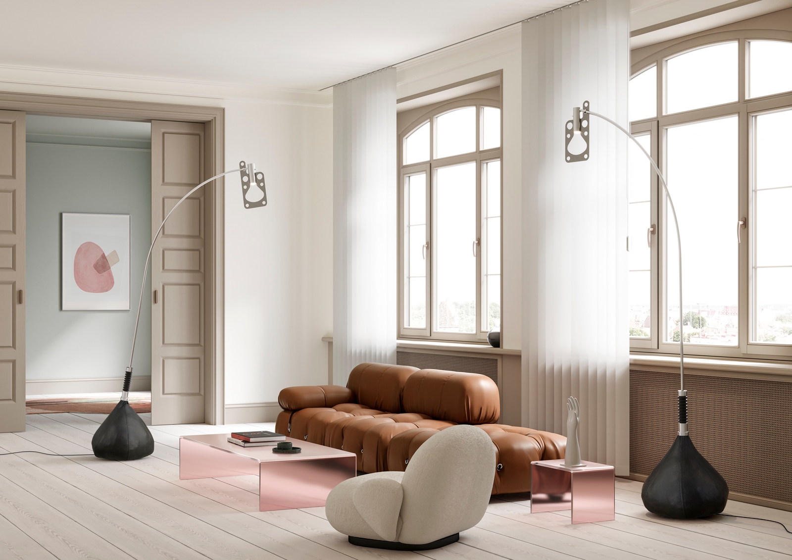 Floor Lamp - Bul-Bo from Axolight