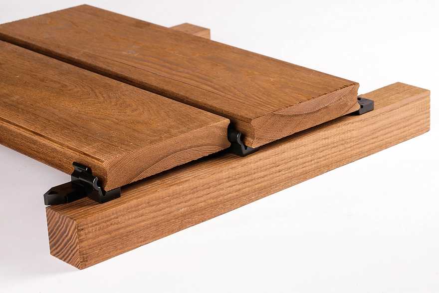 How to Choose a Hidden Fastner for Thermowood Projects from Tantimber