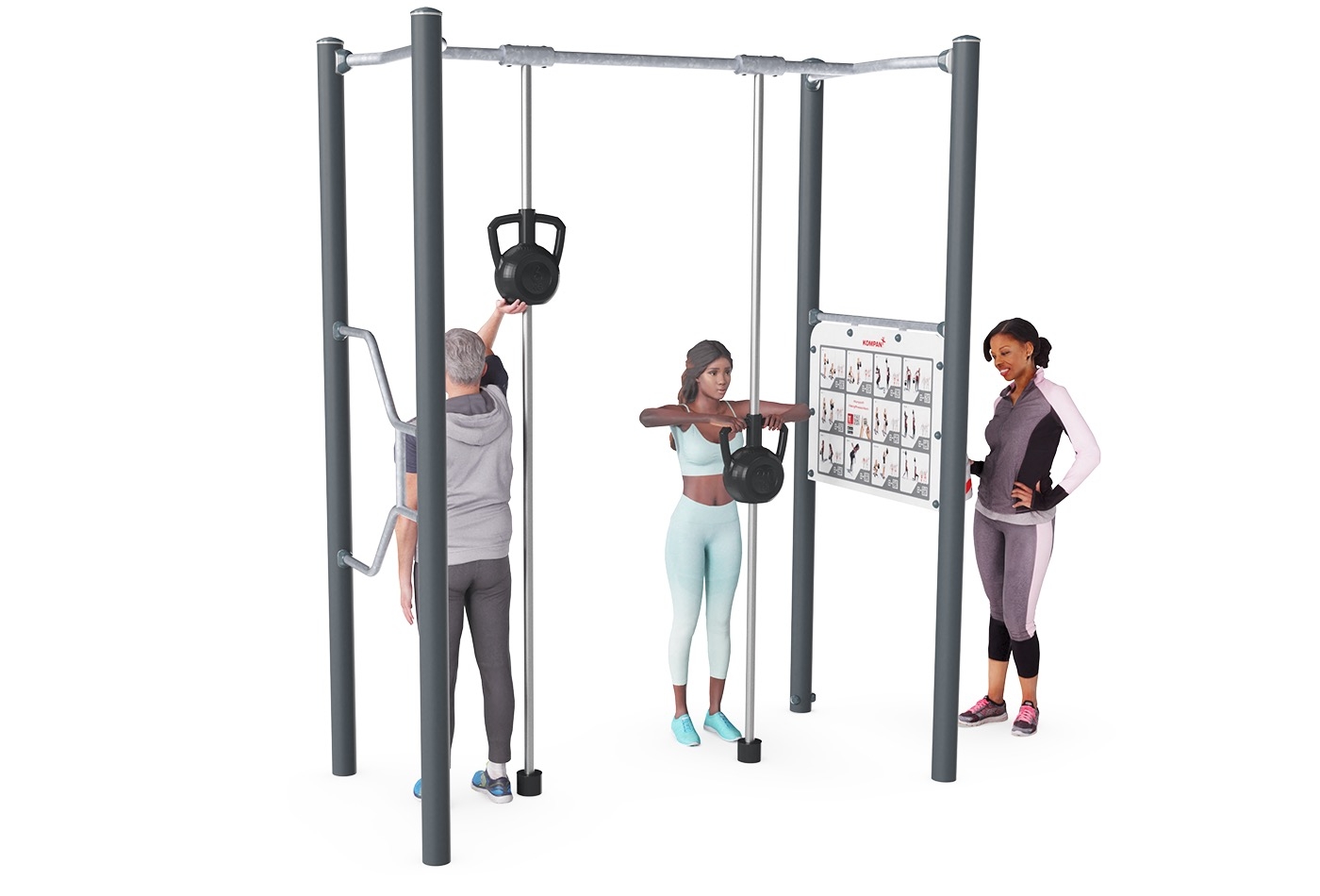 Equipamiento deportivo - Compact Cross Systems de Urbanplay