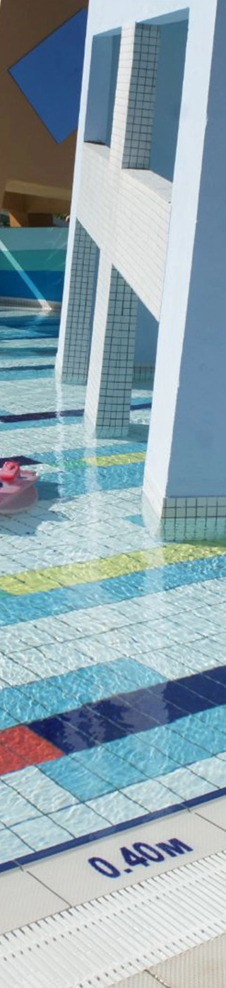 Gallery of Mosaic Tiles - Unicolor Swimming Pools - 6