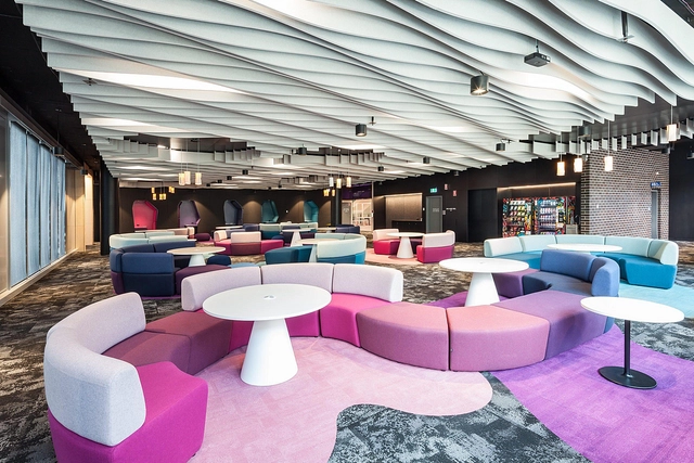 Acoustic Wall And Ceiling System Frontier™ From Autex