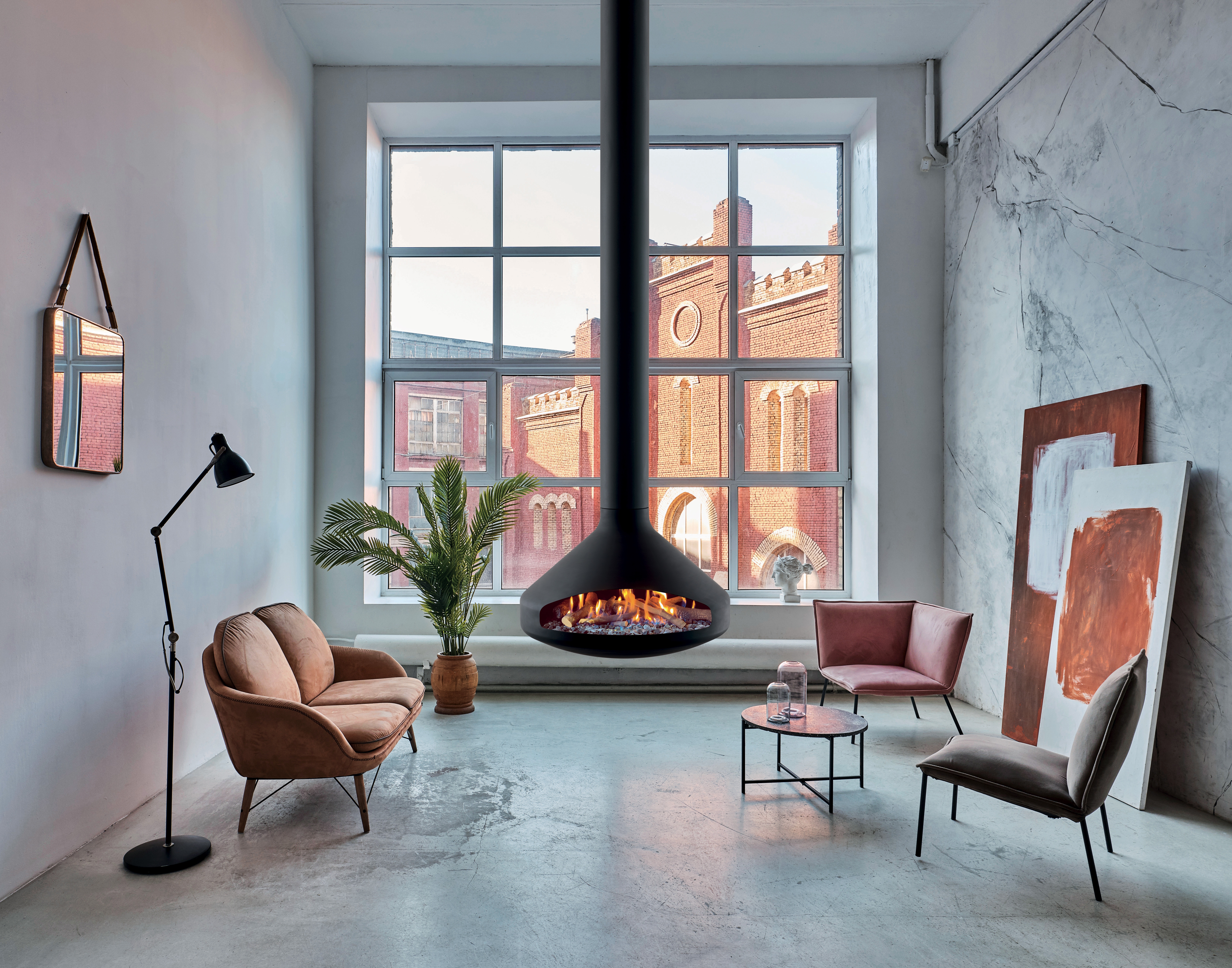 Fireplaces - Ergofocus Gas from Focus