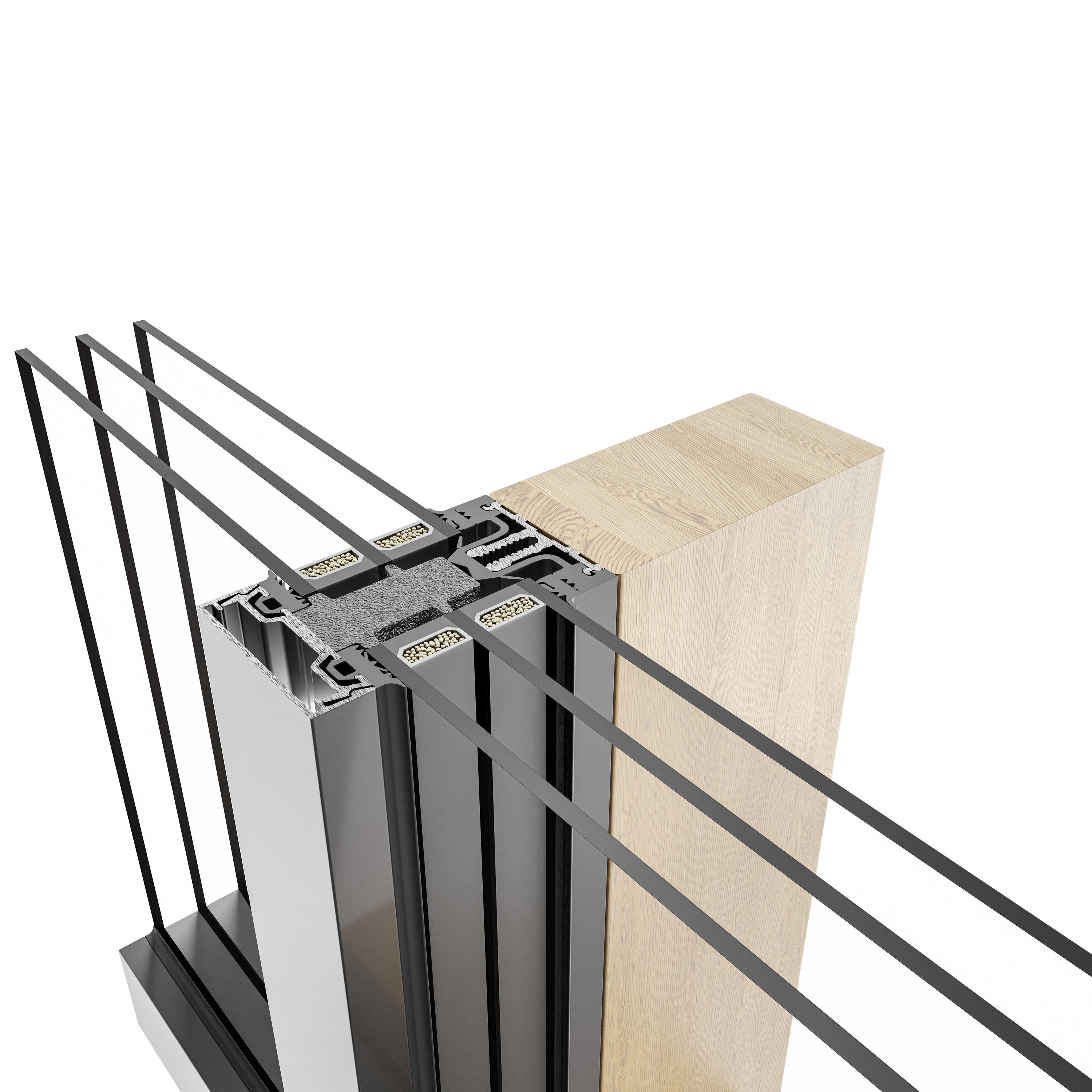 Timber Facades & Glass Roofs - THERM+ H-I from RAICO