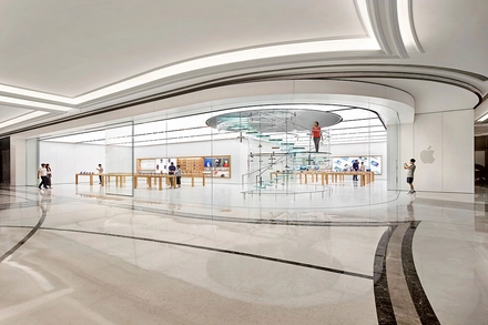 Retail Shop in interior GFRC Cladding | Macau from Tactile Materials