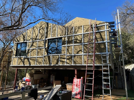 Cladding System at Glauser Residence from Longboard®