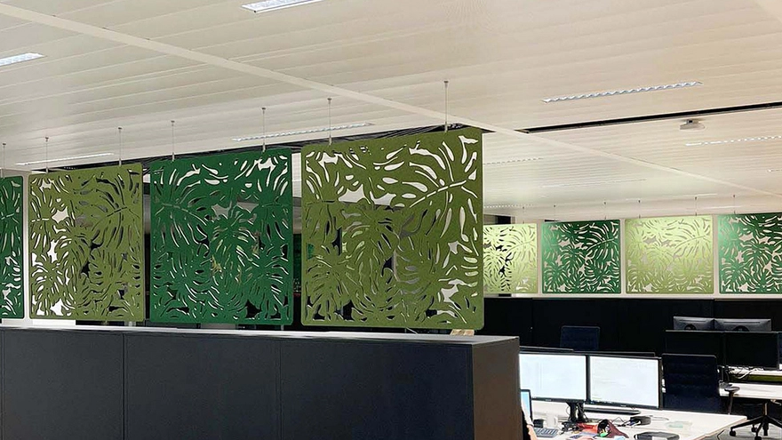 Freestanding Cut-Out Acoustic Panel - Baffle XL from Slalom