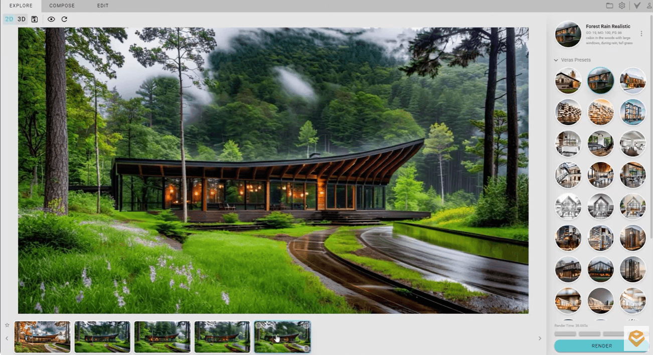 How to Enhance Your Design Workflow with Enscape and AI from Chaos